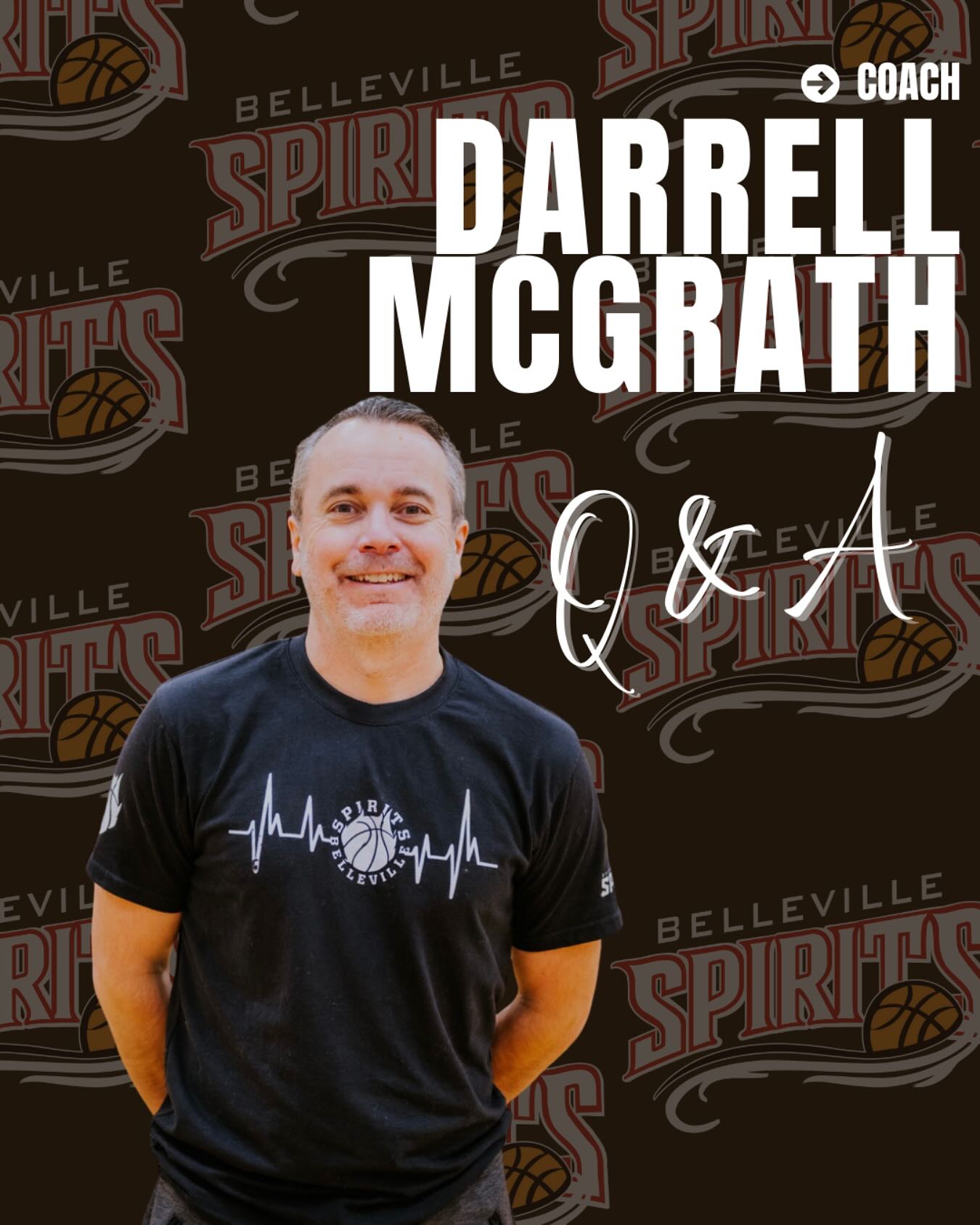 Coach Q & A with Darrell McGrath » Belleville Spirits Girls Basketball Club
